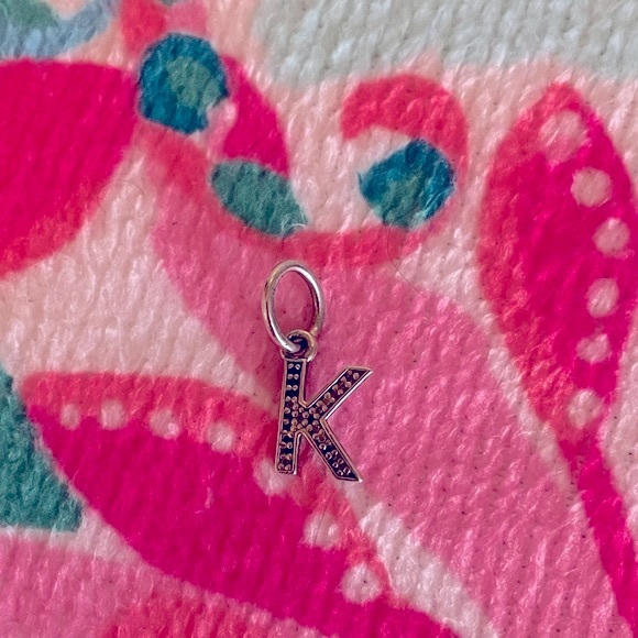 Pandora | Jewelry | Pandora Charm Letter K | Poshmark